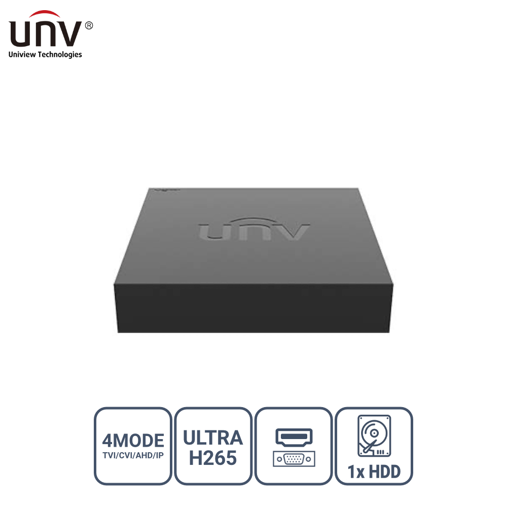 UNIVIEW XVR301-08F 8 KANAL 1x HDD H65+ HİBRİT DVR KAYIT CİHAZI - Prolite - Bilişim Teknolojileri ...